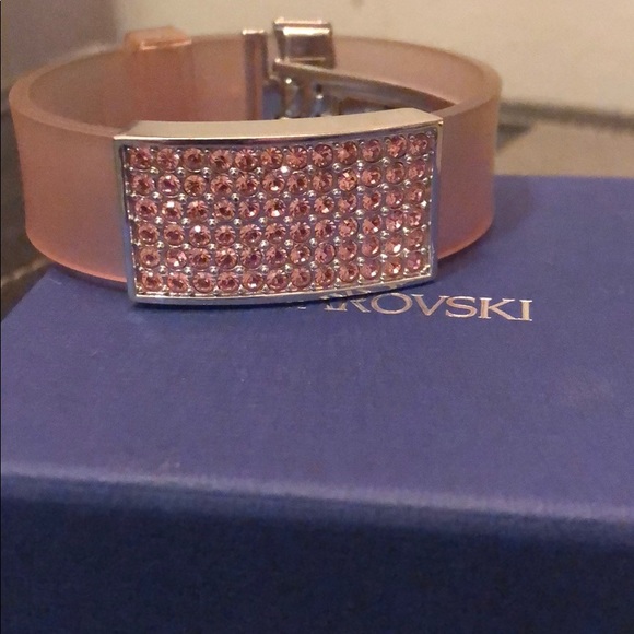 Swarovski | Jewelry | Pink Swarovski Crystals Bracelet | Poshmark